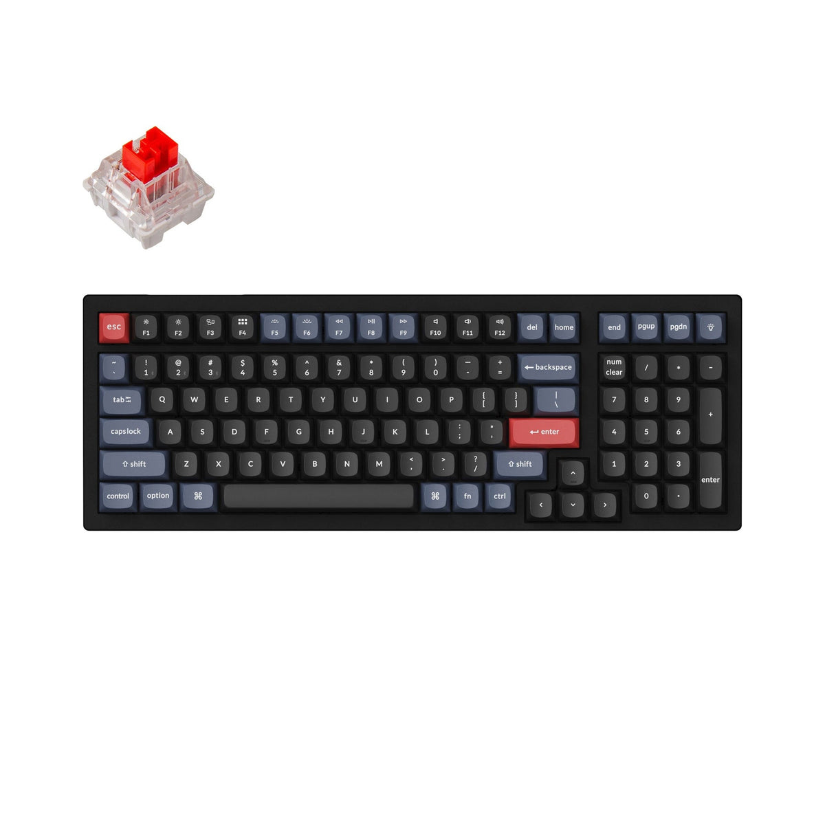 96% layout Keyboard – Keychron Japan