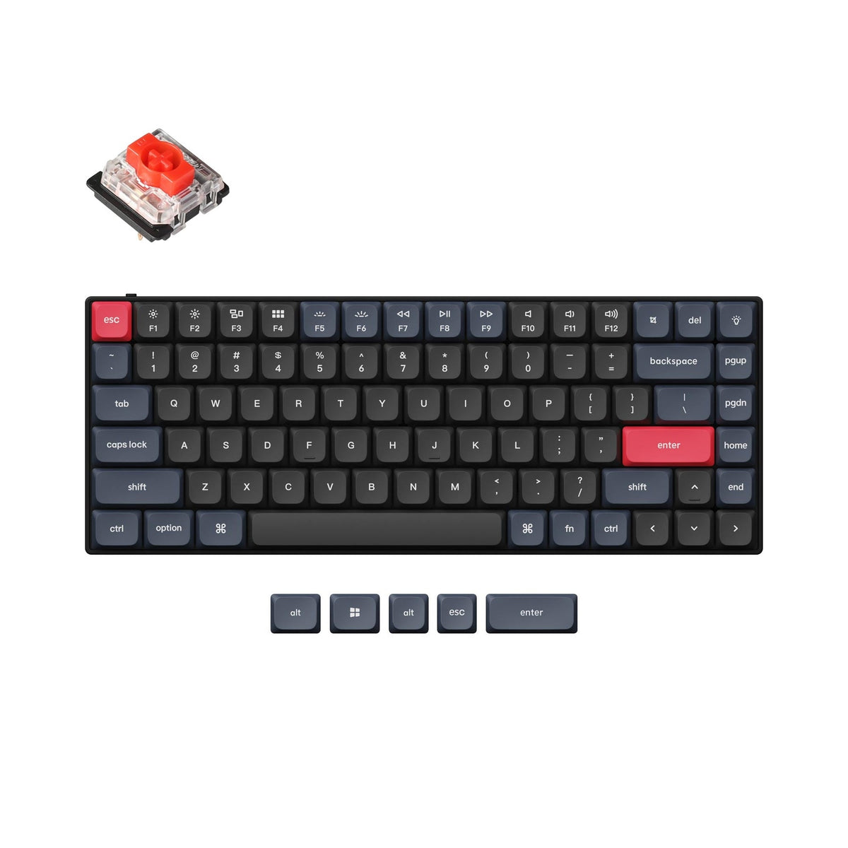 Keychron S1 QMK カスタムメカニカルキーボード（US ANSI 配列） – Keychron Japan